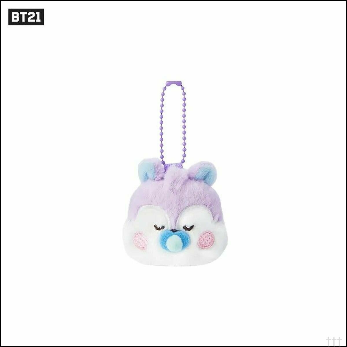 Плюшевая кукла-брелок BTS BT21 NEW BORN Мягкая игрушка