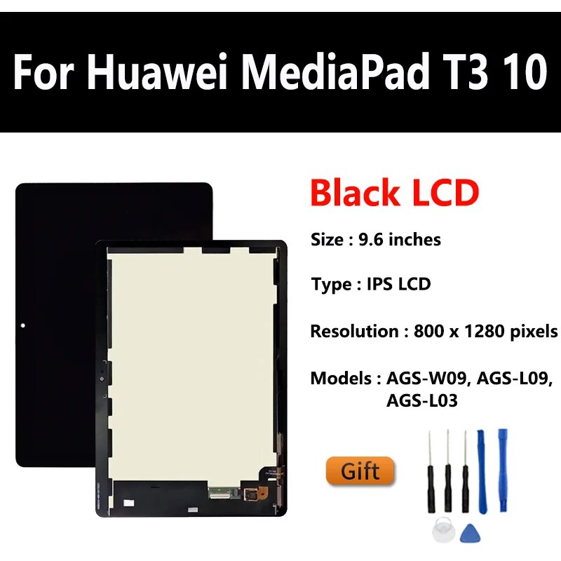 ЖК-дисплей Huawei MediaPad T3 10 Black