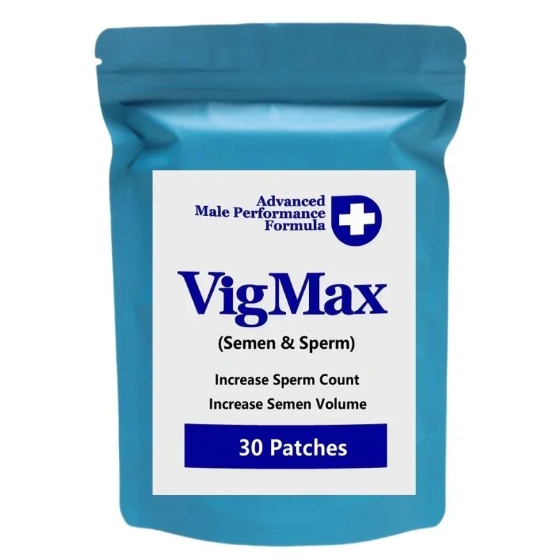 VigMax Пластырь для семени и спермы, 30 шт, Цвет: 1 bag