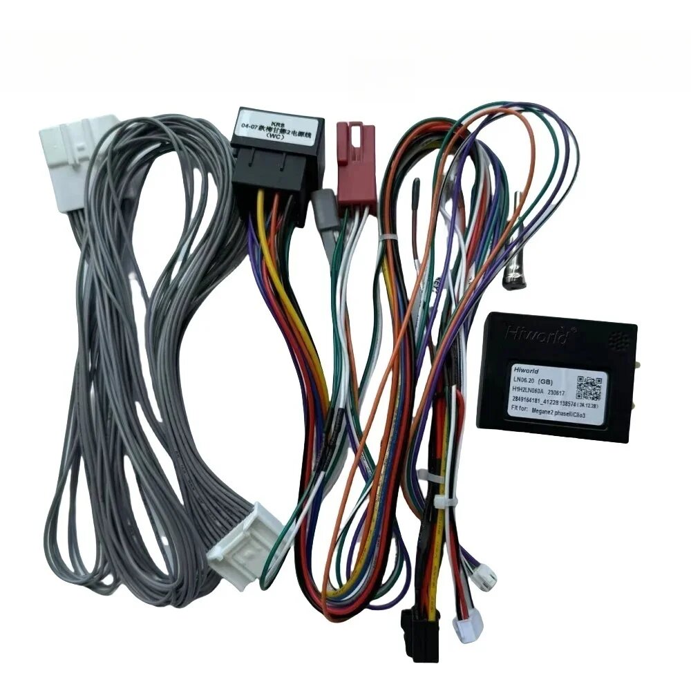 Hiworld Canbus кабель для Renault Megane 2/Clio 3/Laguna 3, 2DIN, Android