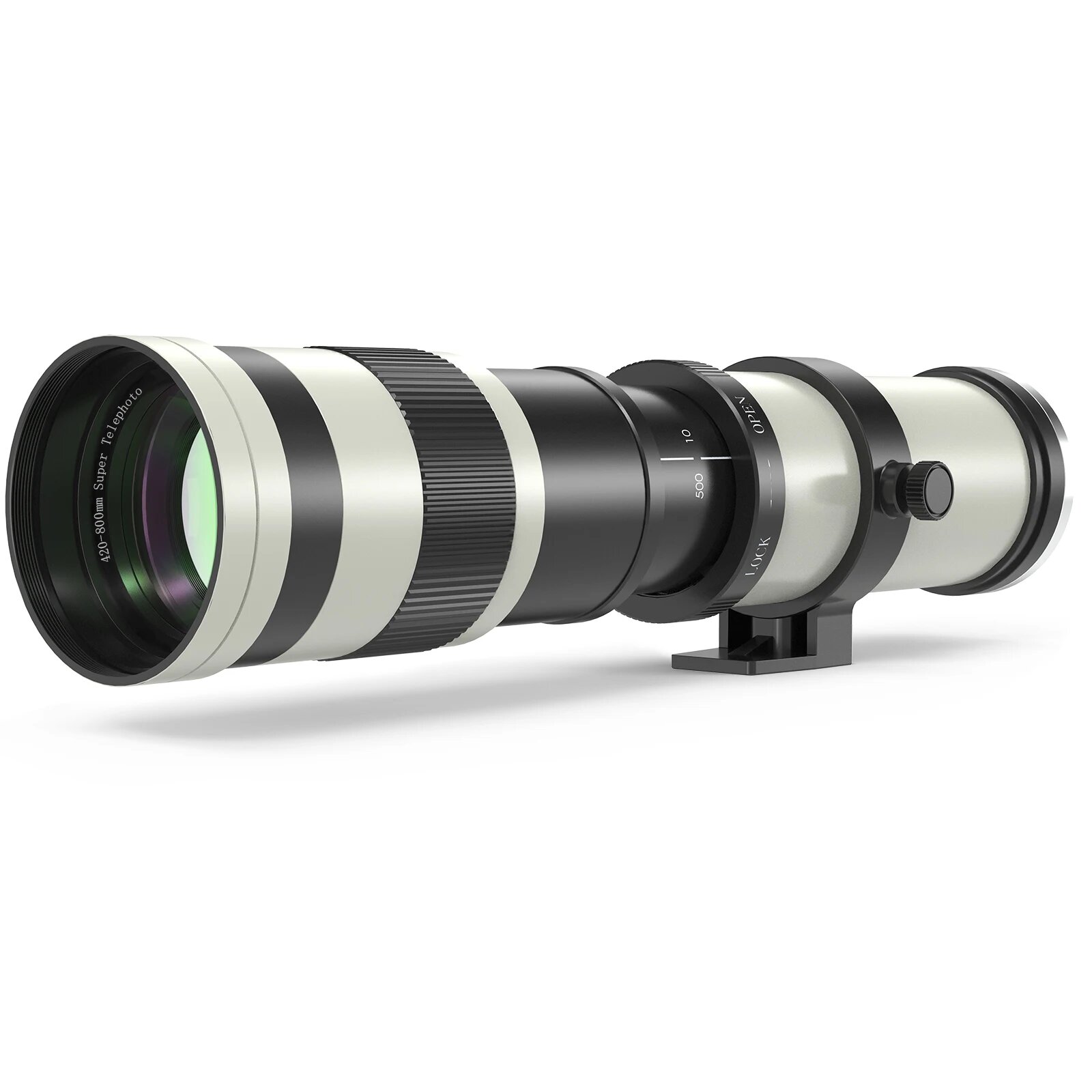 Lightdow 420-800мм объектив Sony E-mount, белый