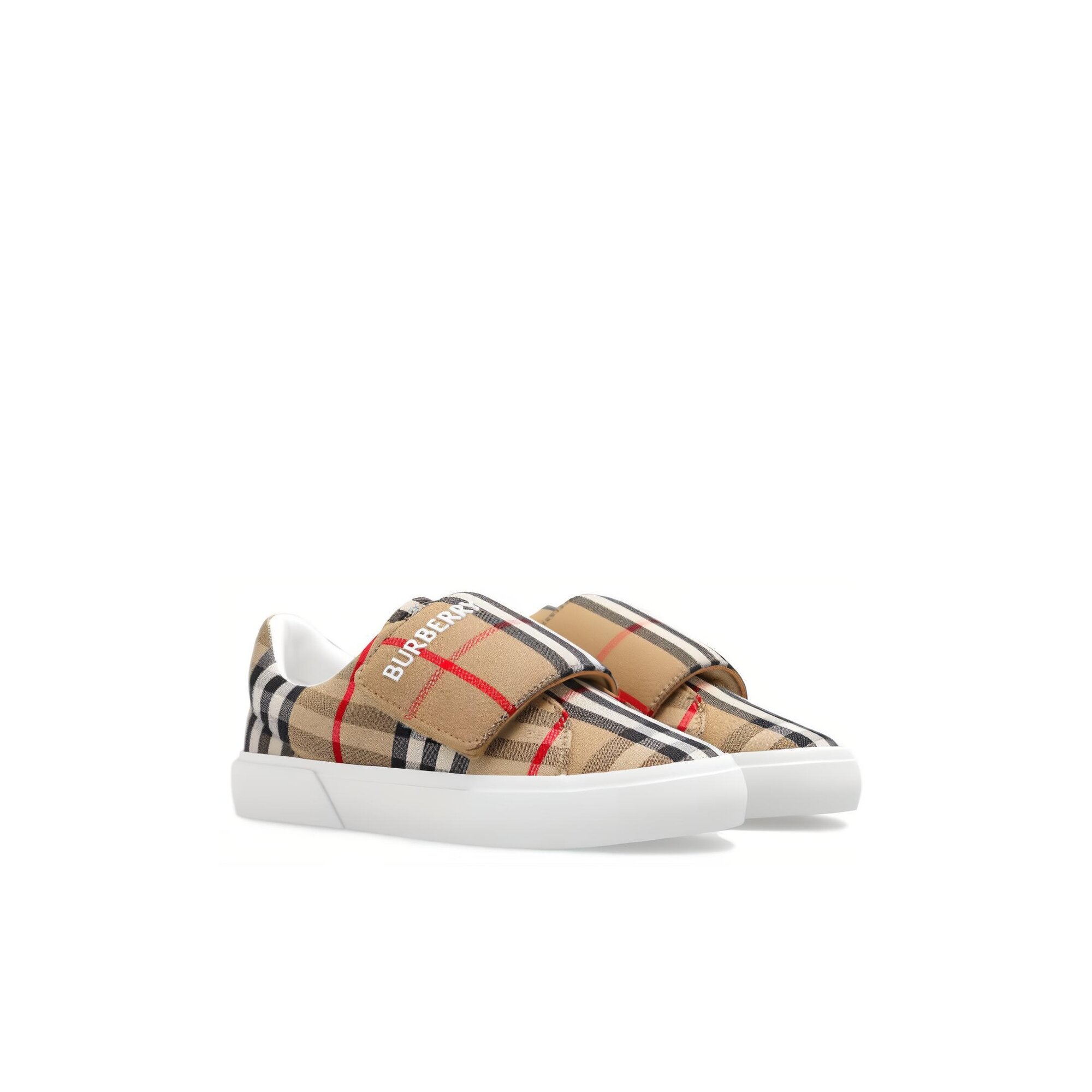 Кеды BURBERRY, размер EU 34 стопа (22CM), коричневый — фото 1
