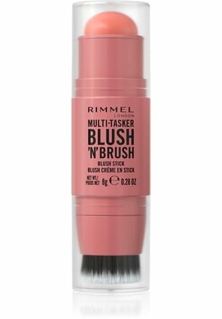 Румяна Rimmel Multi-Tasker Blush'N'brush, оттенок 100 Cotton Candy, 8 г