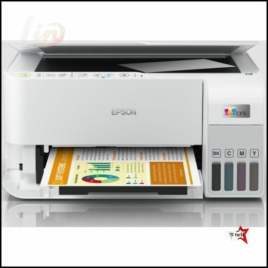 МФУ Струйное Epson L3556, белый, перламутровый