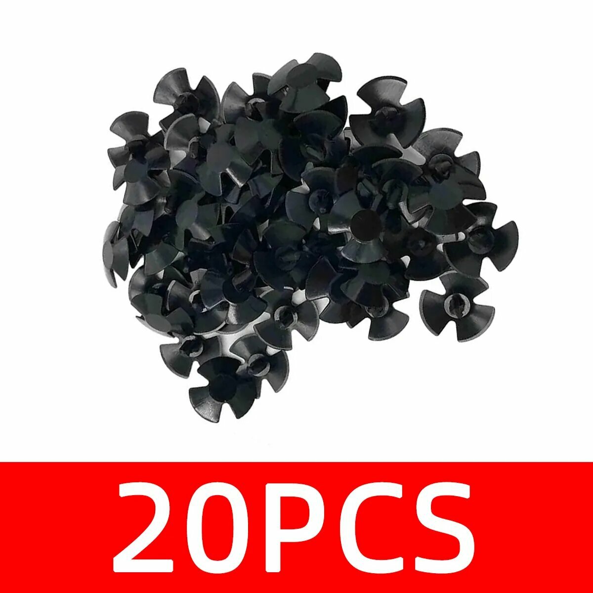 20шт Черные зажимы для капота