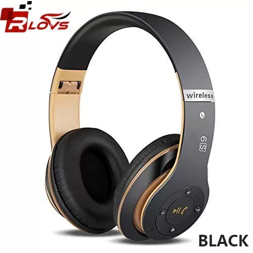 Беспроводные наушники True Wireless с шумоподавлением и HIFI стереозвуком - Черный и золотой