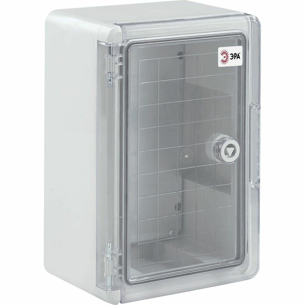 Корпус пластиковый ЩМП-П 300х200х130мм прозр. дверь УХЛ1 IP65 IK10 box302013_t ЭРА Б0052352
