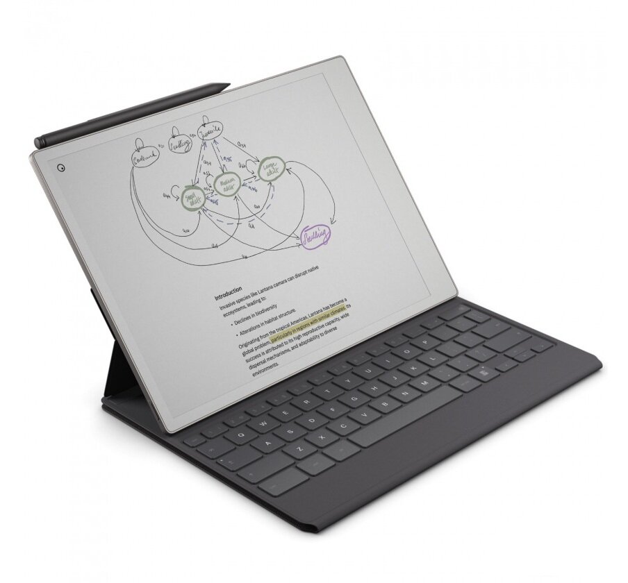 Чехол-клавиатура reMarkable Paper Pro Type Folio, Basalt (RM08B), раскладка English-US