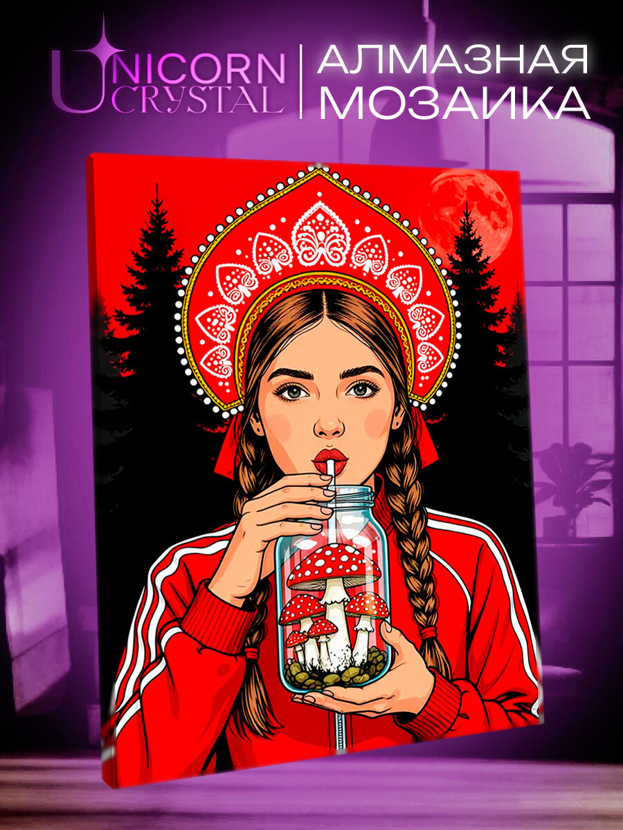 Алмазная мозаика Русский стиль