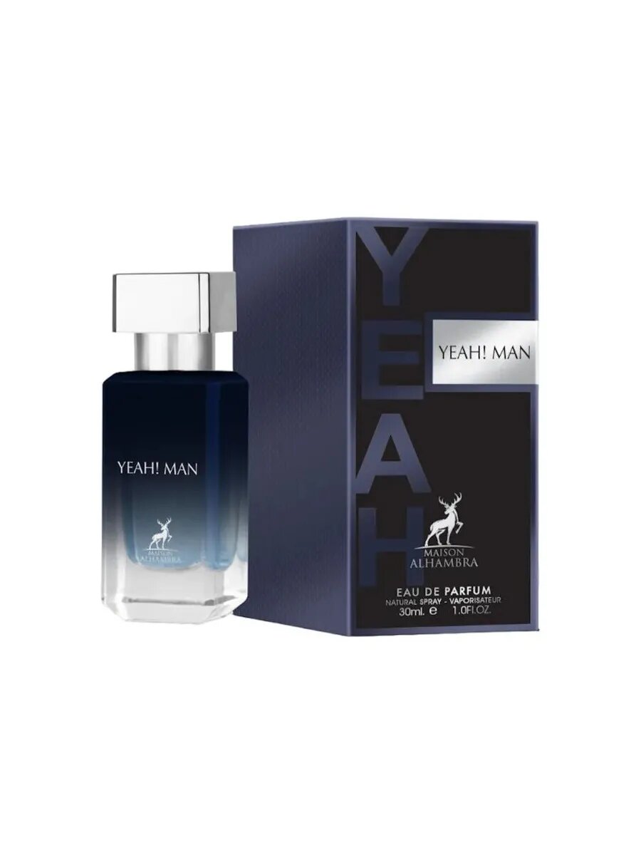 MAISON ALHAMBRA "YEAH! MAN" парфюмерная вода мужская, флакон 30мл