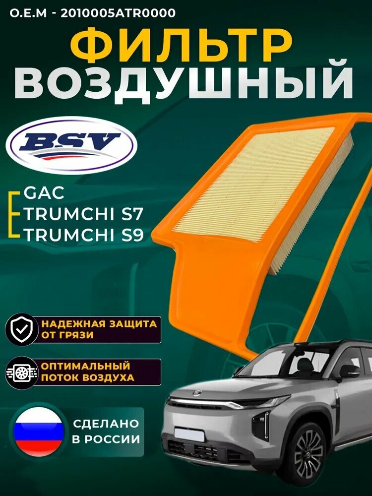 Фильтр воздушный арт. BSV36058051, 1 шт.