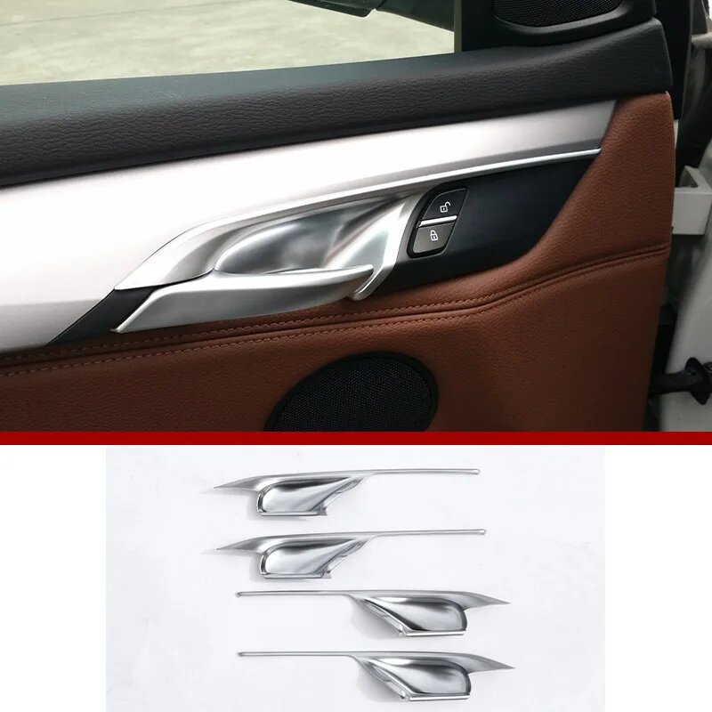 Накладки на ручки дверей Silver-A для BMW X5 X6 F15 F16 2014-2018