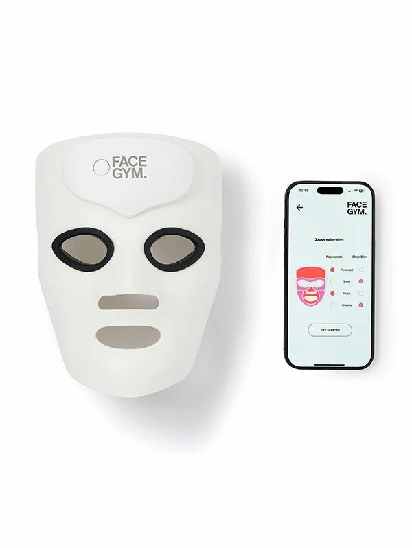 FACEGYM Светодиодная маска для лица LIGHTWEAR - LED FACE MASK