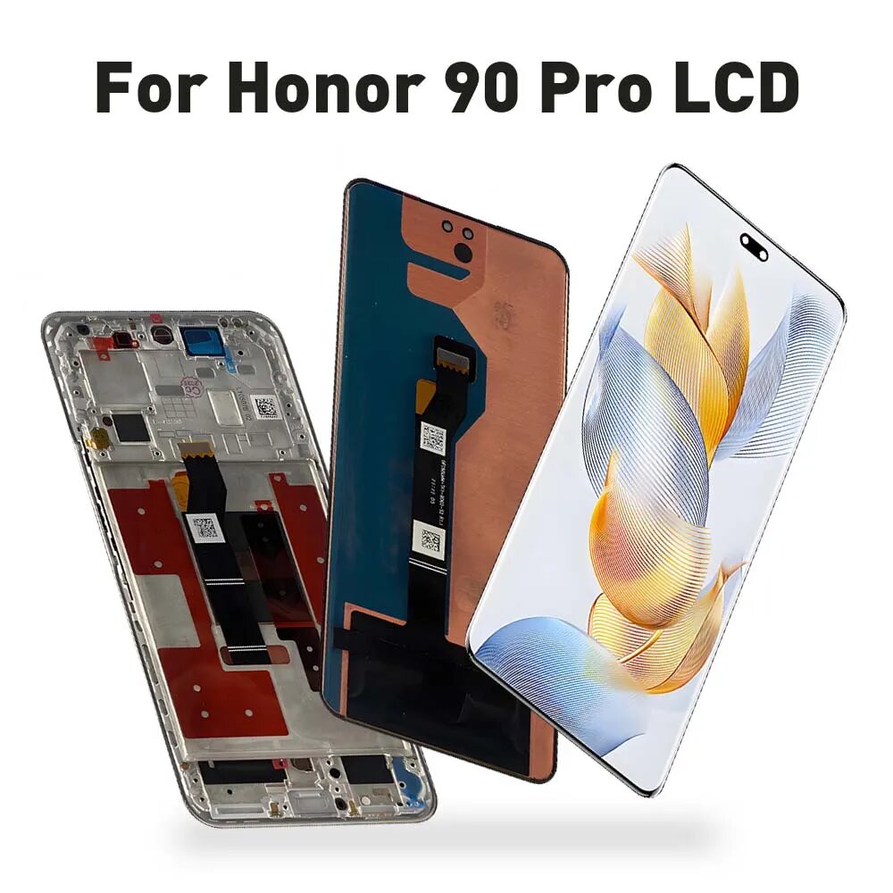 6,78-дюймовый AMOLED-экран для Honor 90 Pro, ЖК-дисплей, сенсорный экран, дигитайзер AMOLED No Frame