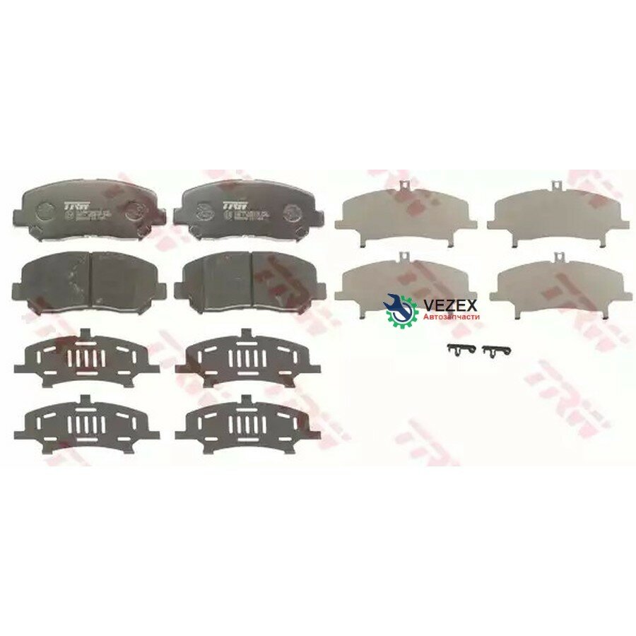 TRW GDB3562 GDB3562 колодки дисковые передние!\ Mazda CX-5 2.0/2.0D 11>