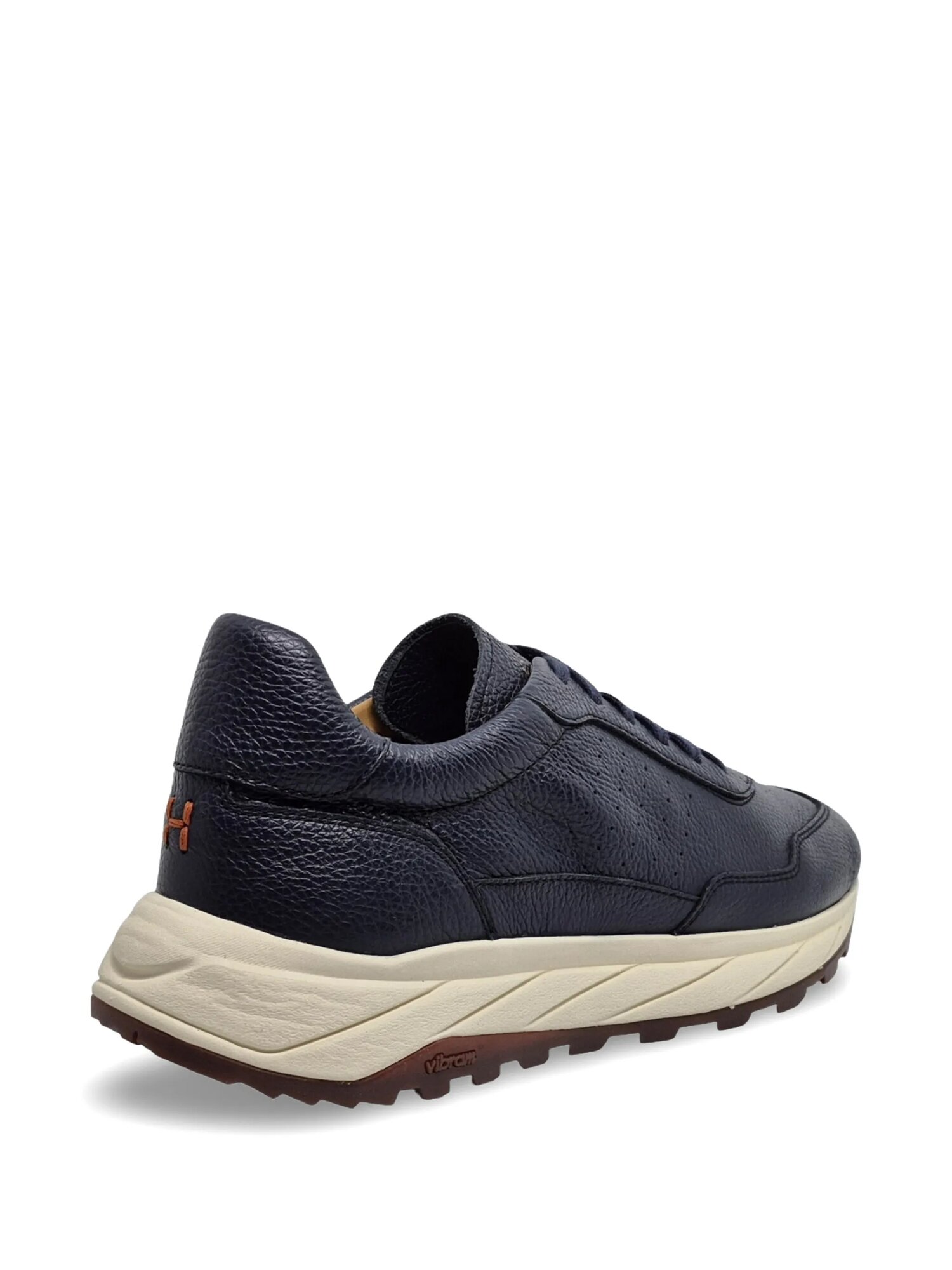 Кроссовки HENDERSON BARACCO Pebbled-leather sneakers, размер 45 — фото 1
