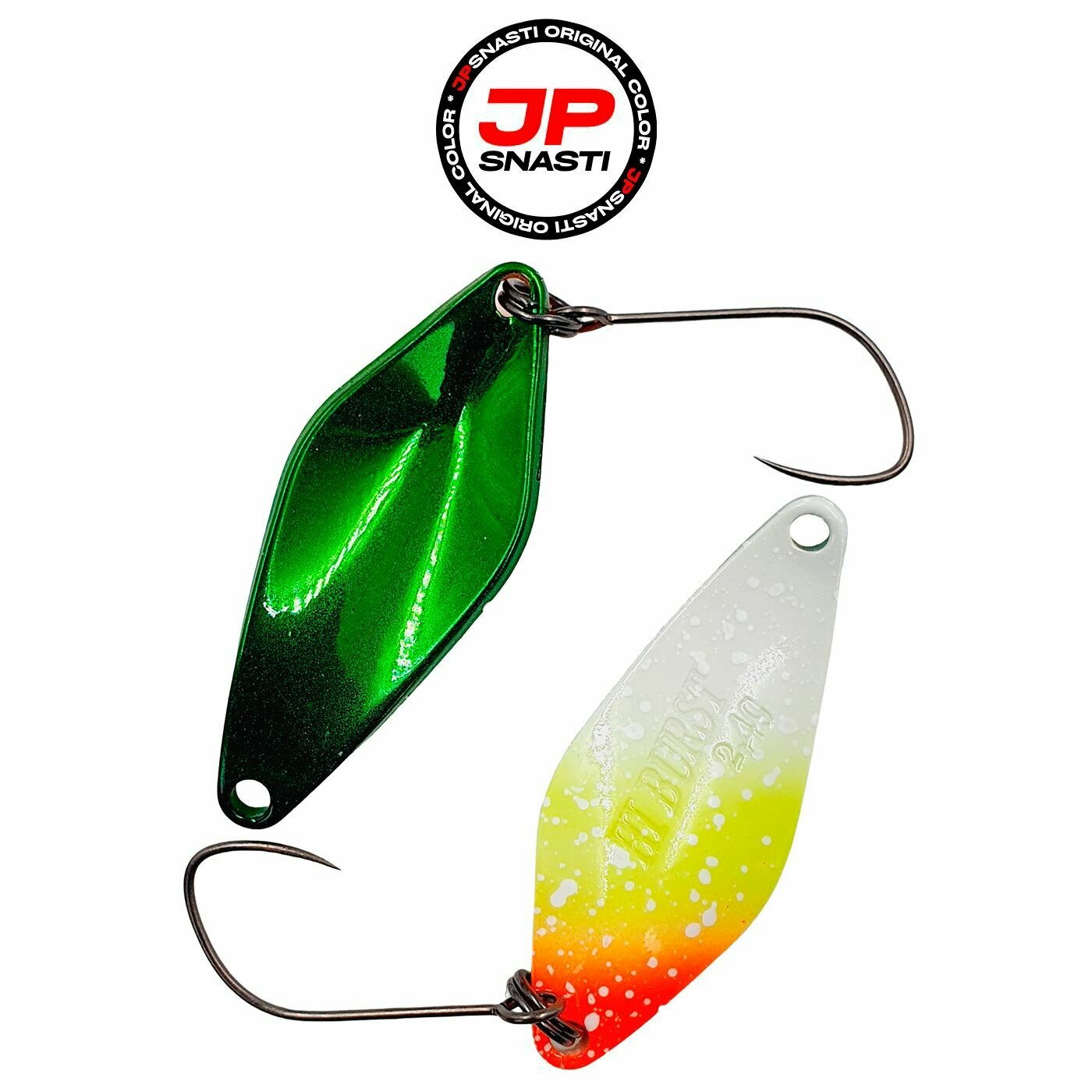 Японская блесна на форель ValkeIN Hi Burst, 2.4 гр, IZU-05 Pitaya Glow (Jpsnasti Oricolor) / Форелевые приманки / Блёсны для рыбалки