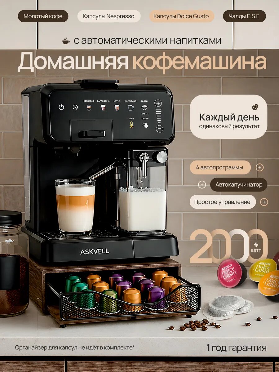 Кофемашина электрическая