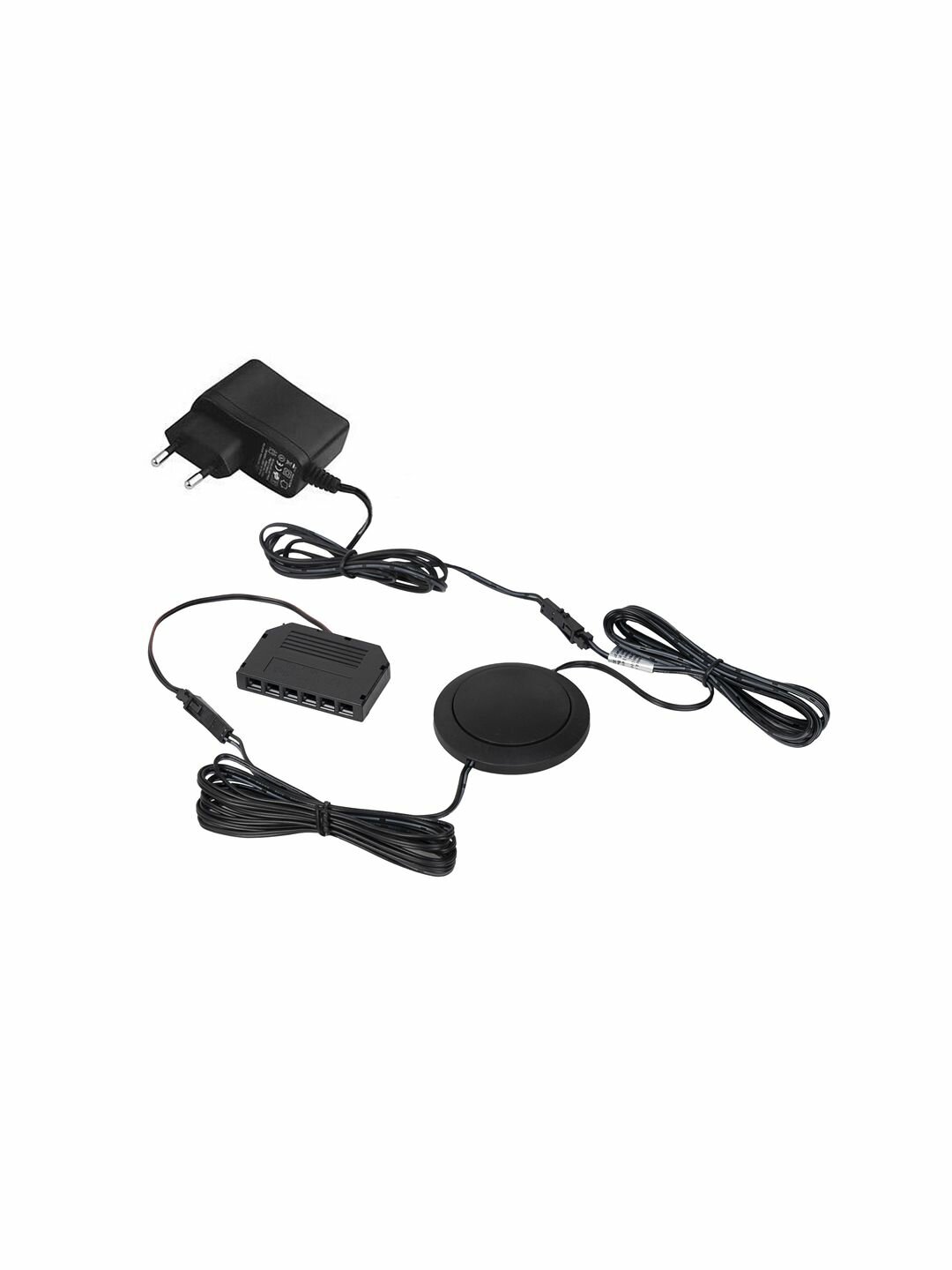 Блок питания Wall 6W/12V розеточный с выкл. и разветвителем 6 точек, 5м
