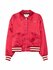 Куртка Second/Layer Satin-finish embroidered bomber jacket, размер 48, red