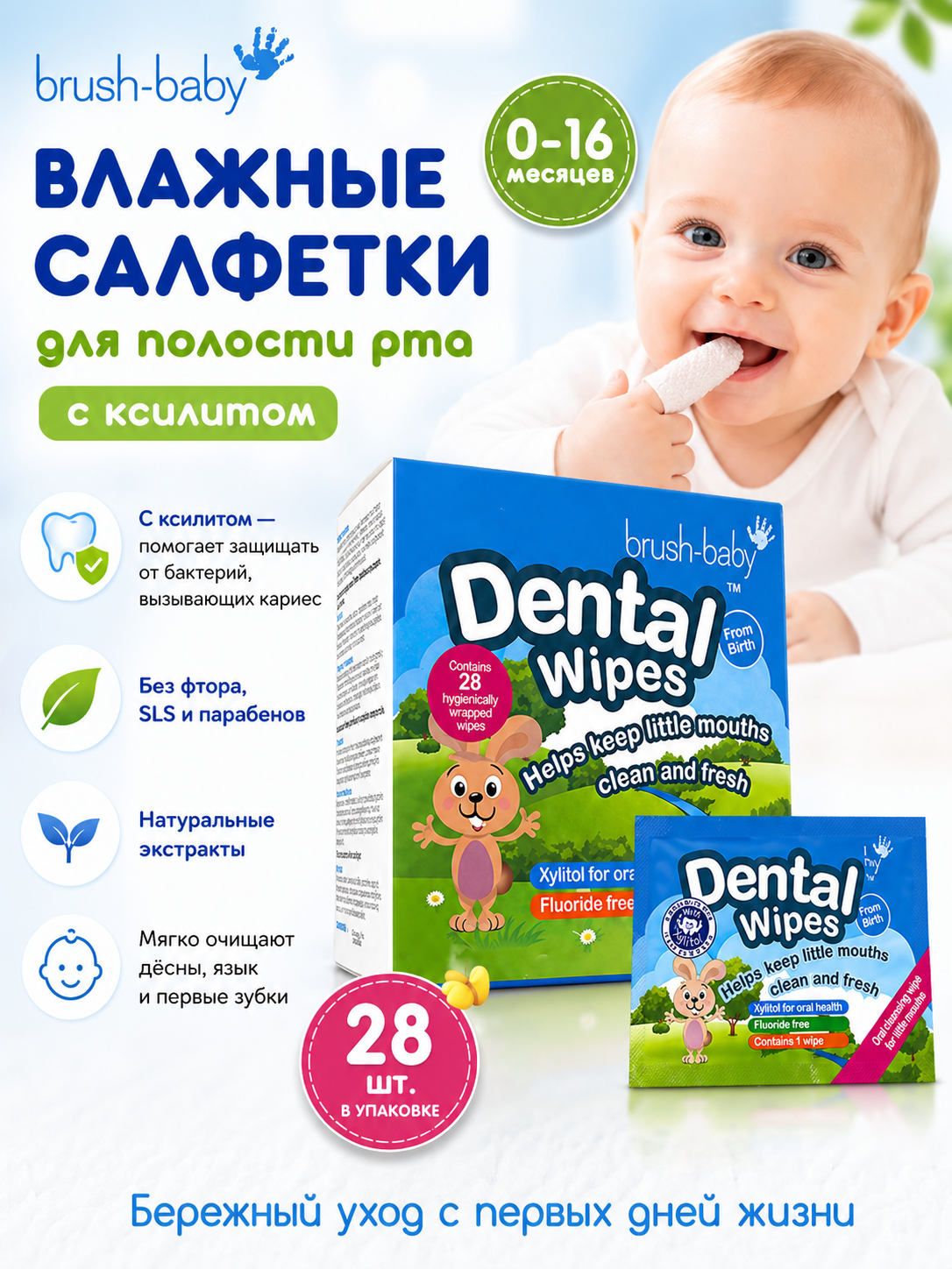 Детские_салфетки_для_полости_рта_28шт_с_ксилитом_подходят_для_Brush_Baby_DentalWipes_для_десен_языка_и_зубов,1, true,