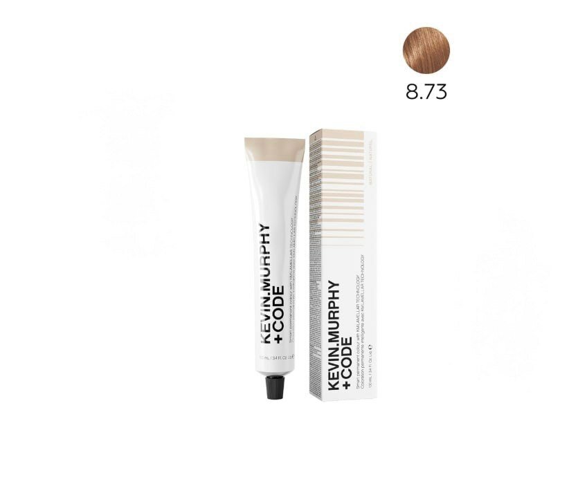 +CODE Перманентная Краска для волос, 8.73 8chG -LIGHT. BLONDE. CHOCOLATE. GOLD, 100 мл