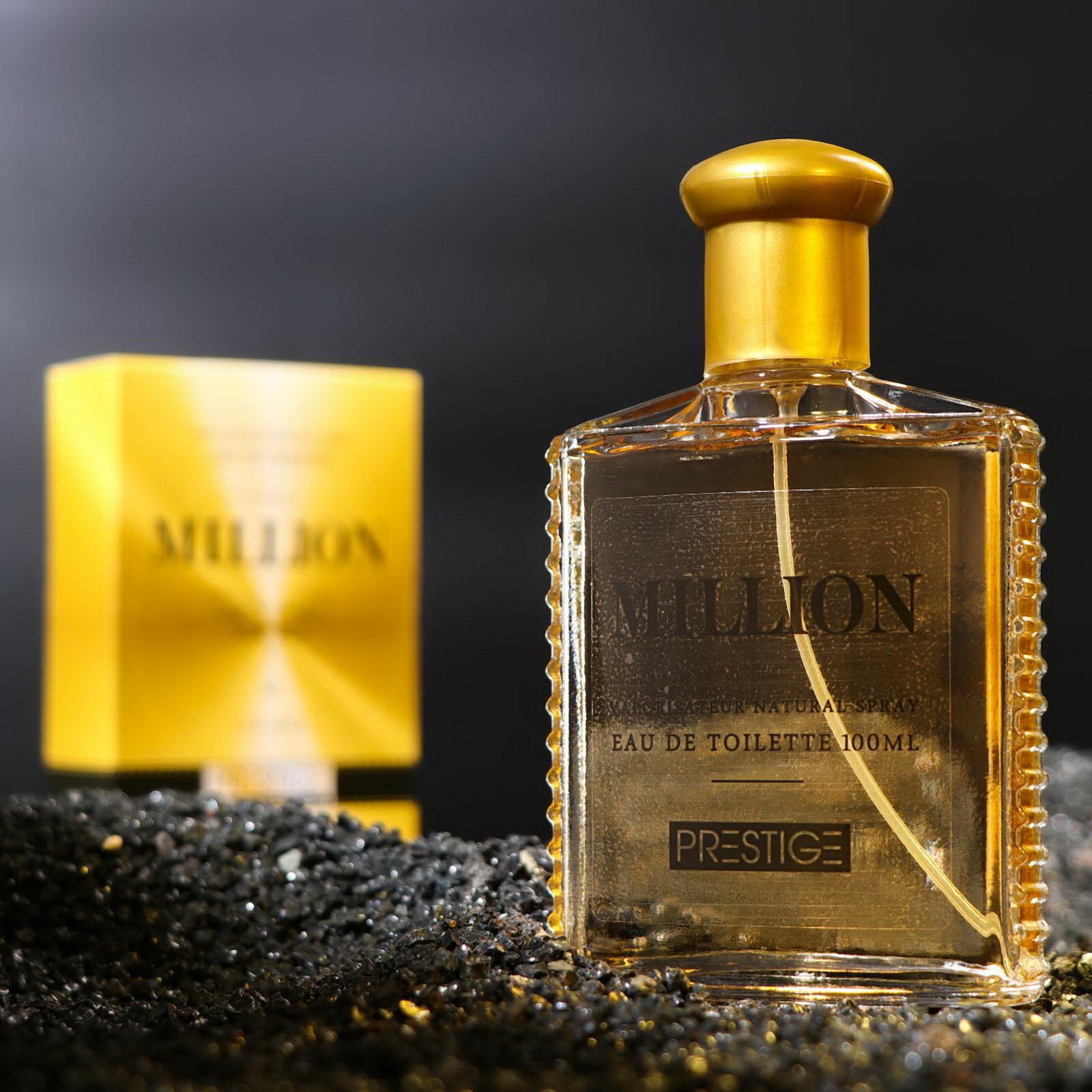 Туалетная вода мужская Prestige Million, 100 мл, верхние ноты: грейпфрут