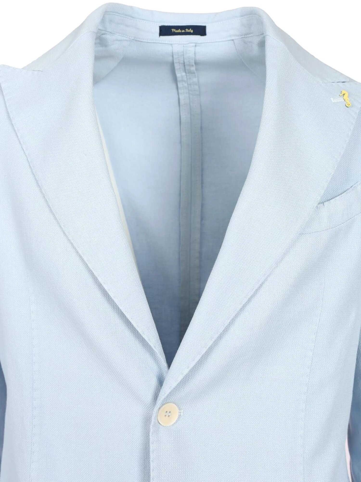 Пиджак GUARINUCCI Single-breasted patch-pocket blazer, размер 54, синий — фото 1