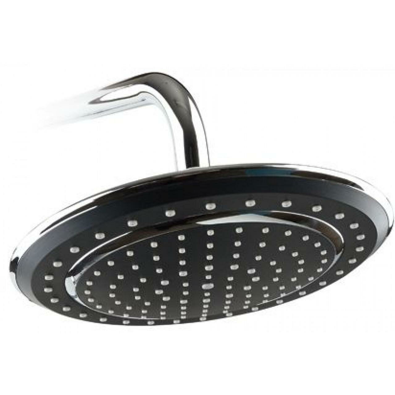 Верхний тропический душ 230 мм Timo (SW-412 (T) Black) черный