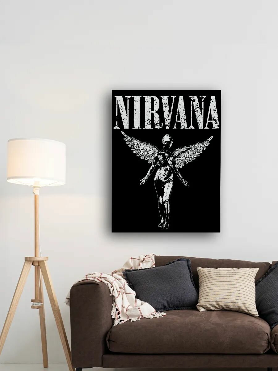 Картина на стену Nirvana, на подрамнике, 1шт, 38х25 размер. — фото 1