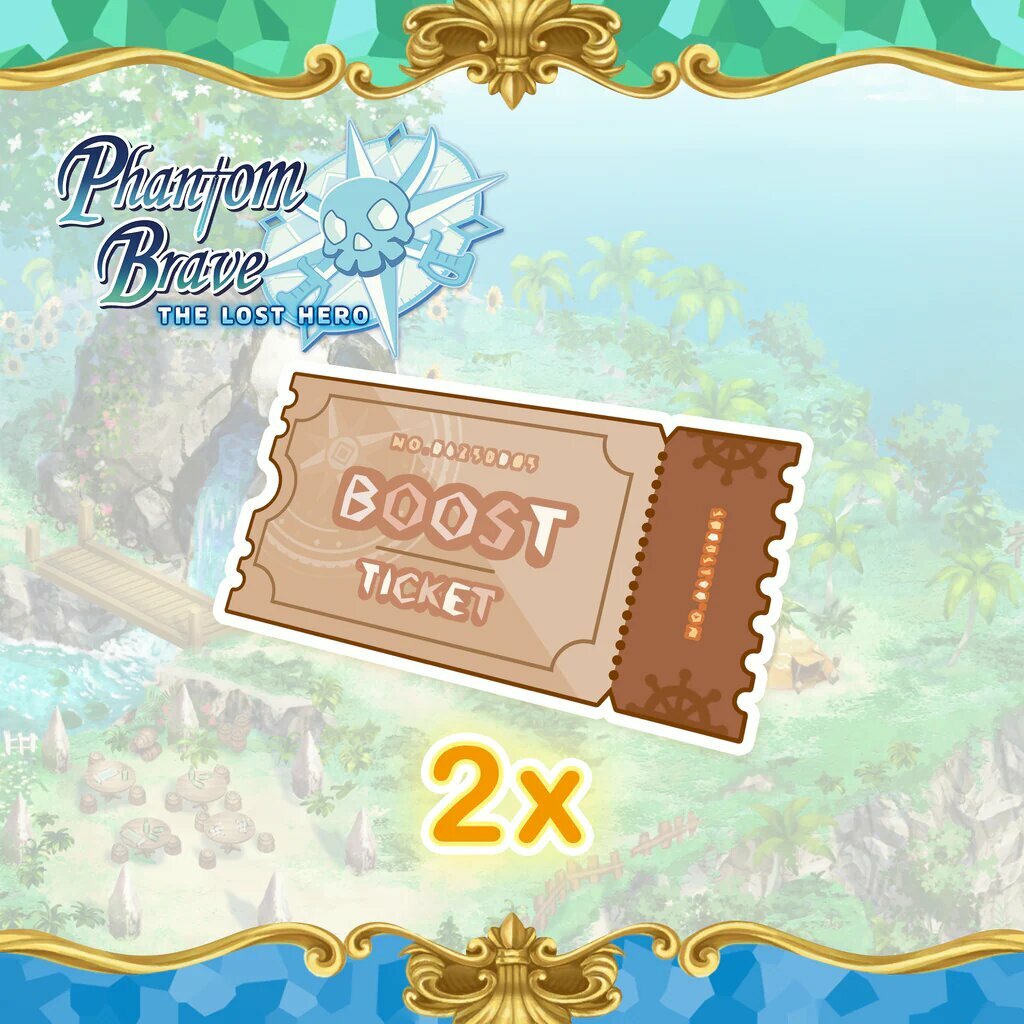 Дополнение Phantom Brave: The Lost Hero - 2x Boost Ticket, цифровое издание PlayStation 5, регион Турция / код пополнения баланса