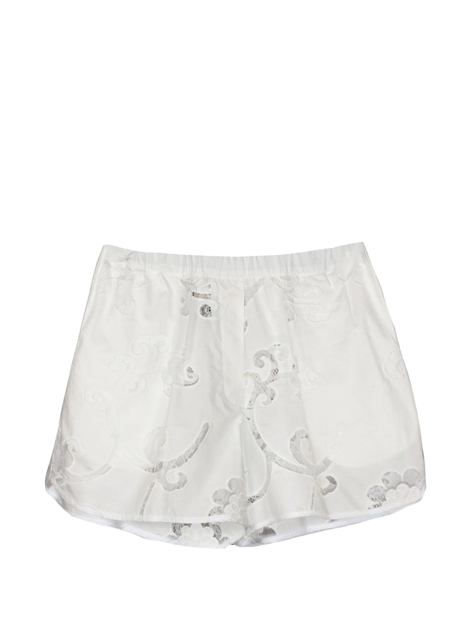 Шорты Broderie-anglaise poplin shorts