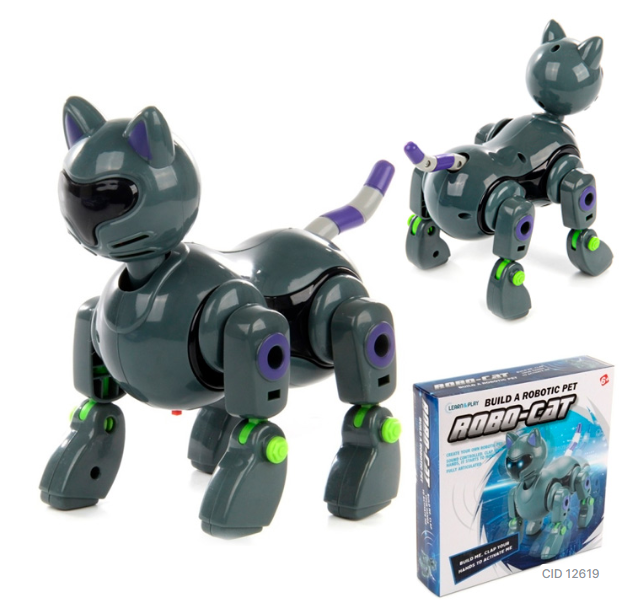 Игрушка на батарейках "Робо-Кот" 21Z