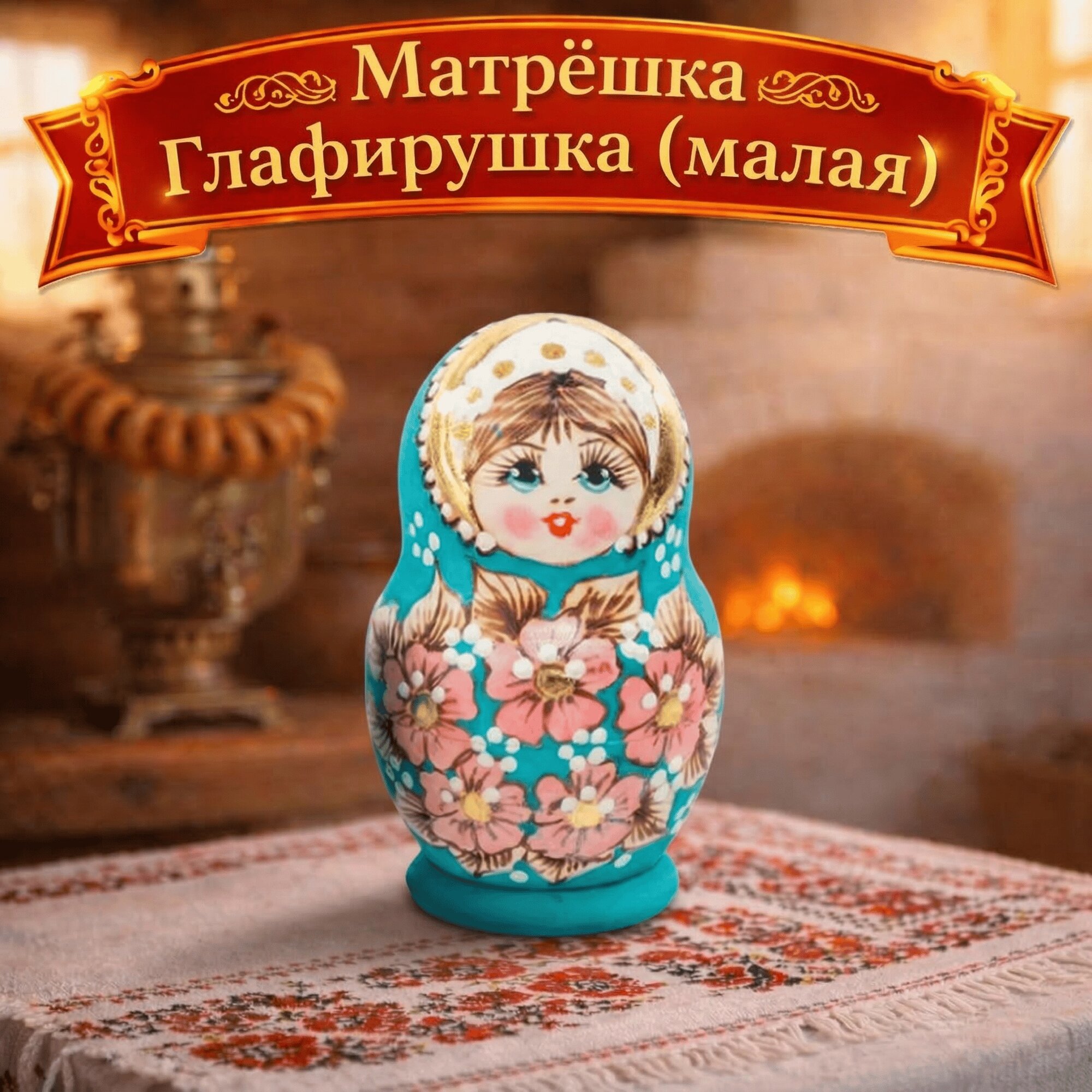 Матрешка Глафирушка (малая)