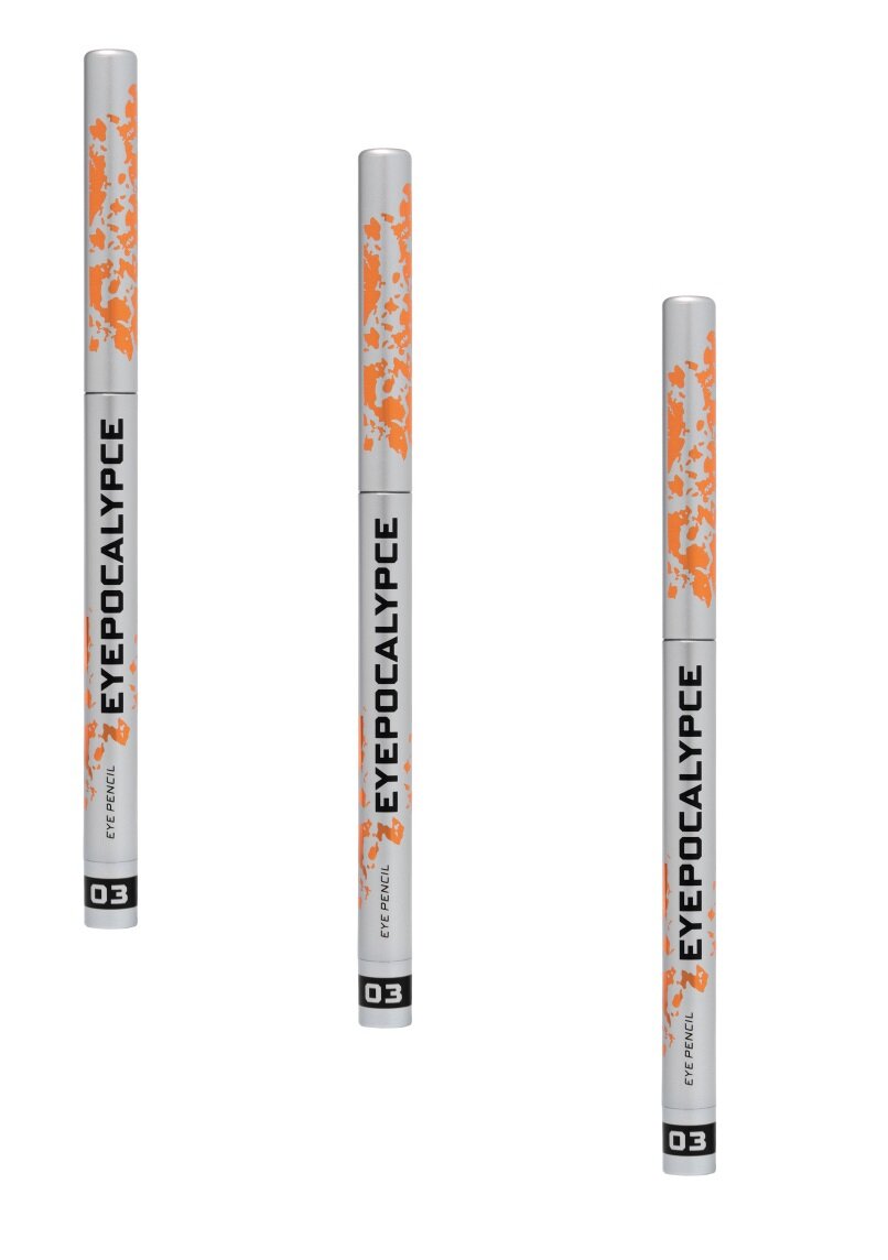 Карандаш для глаз Beauty Bomb eye pencil «Eyepocalypce» тон 03 3шт