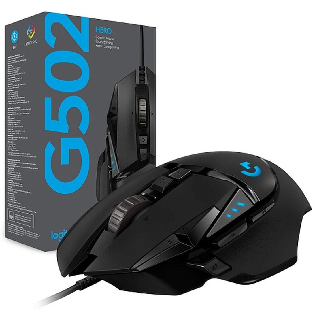 Мышь Logitech G G502 HERO Black USB (910-005470), (910-005474), (910-005472)