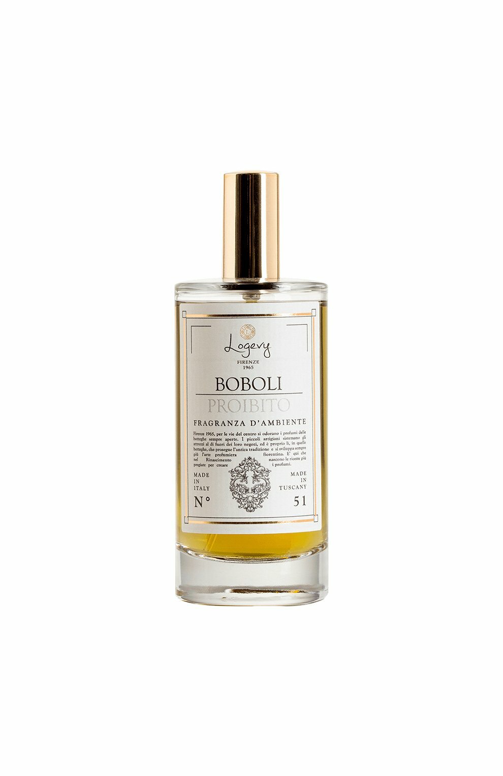 Экоспрей для дома Boboli Proibito / "Запретный сад Боболи" (100ml) Logevy Firenze 1965