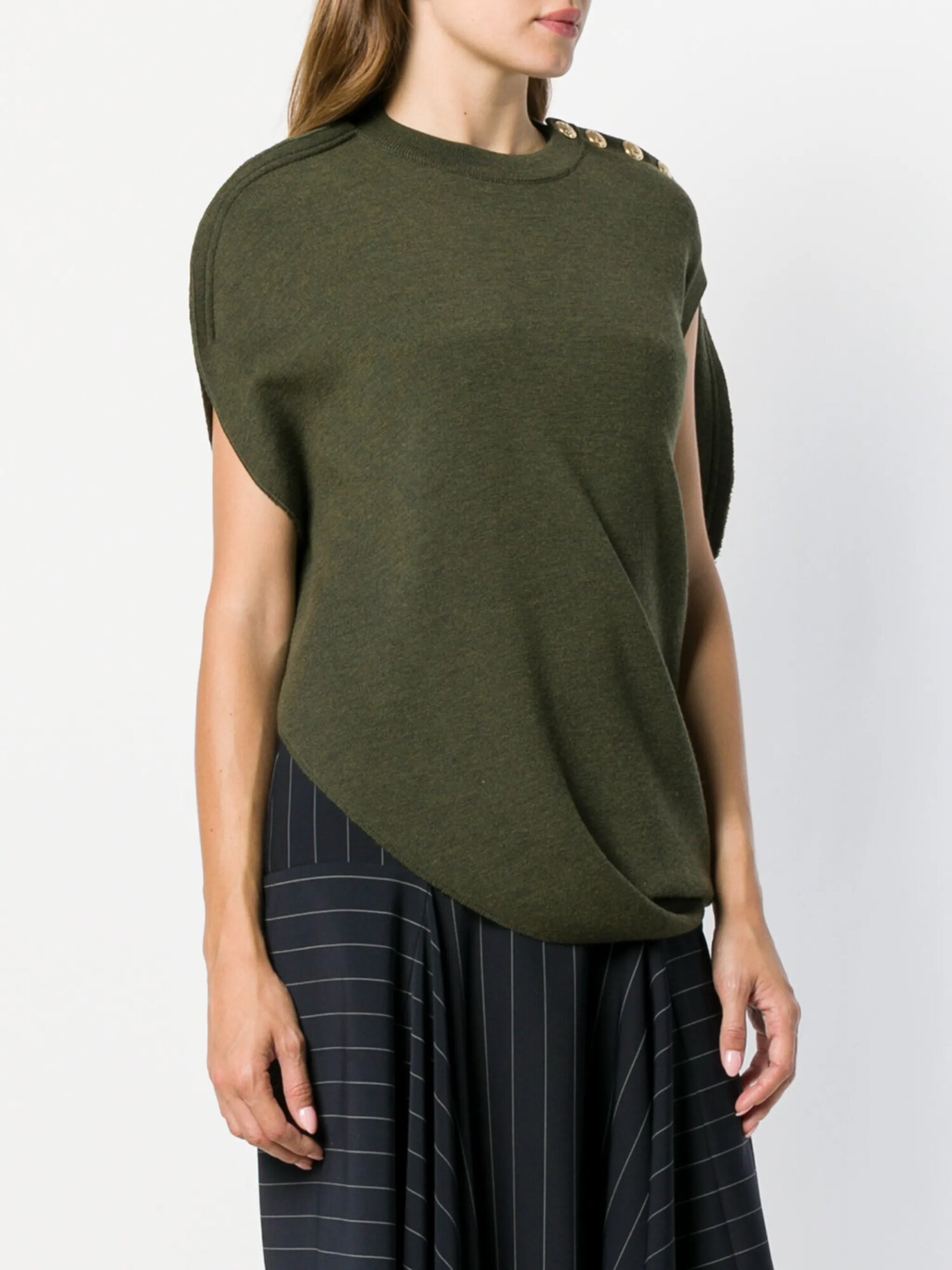 Топ JW Anderson Asymmetric knitted top, размер 6 — фото 1