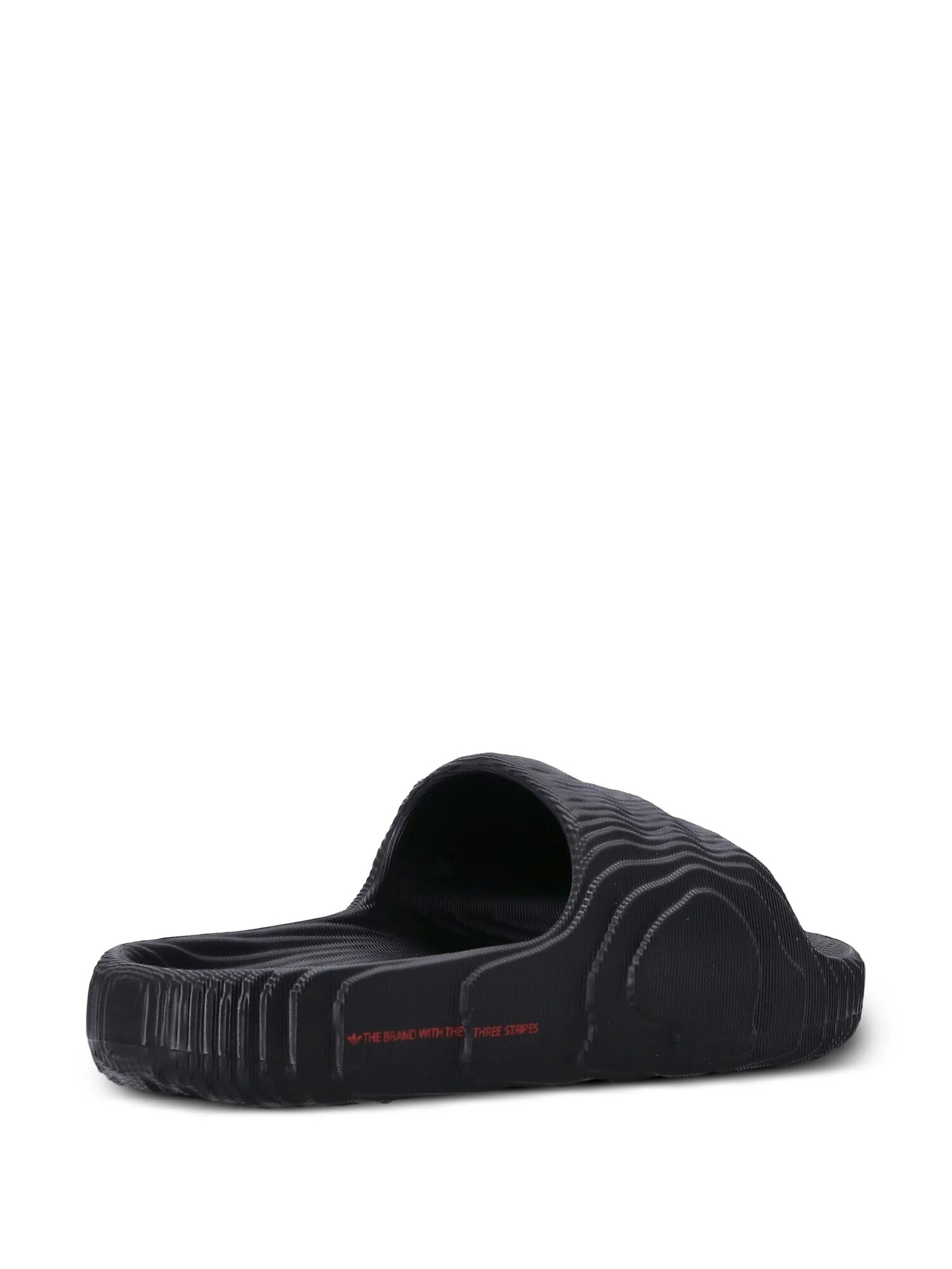 Шлёпанцы adidas Adilette 22, размер 12 US, black/black — фото 1