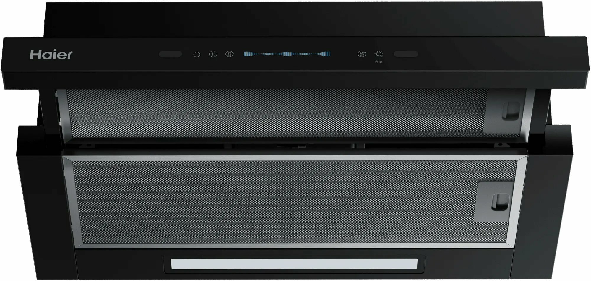 Телескопическая вытяжка Haier HVQ-S6605B, настройка освещения, управление жестами, 800м³/ч