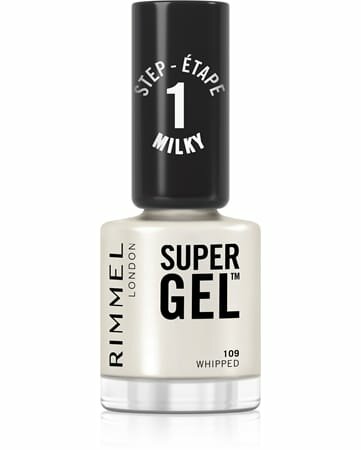 Лак для ногтей Rimmel Super Gel, black obsession, 12 мл