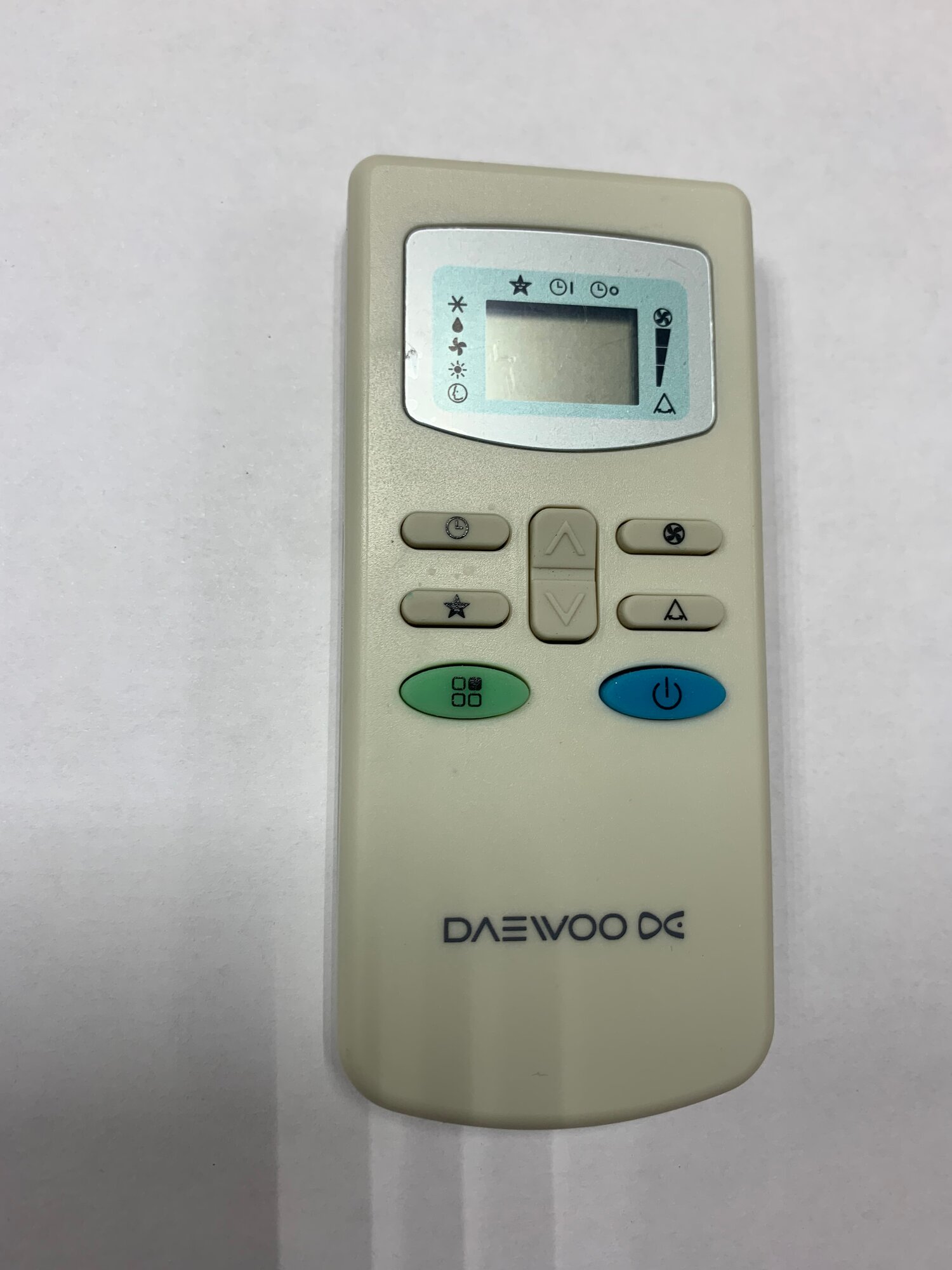 Daewoo part 810900025 пульт оригинальный для кондиционера