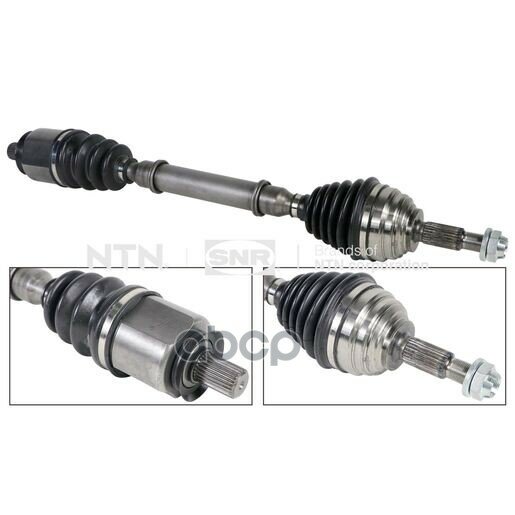 Привод левый 652mm ABS Renault Logan 1.6 04>/Clio 05> NTN арт. DK55086