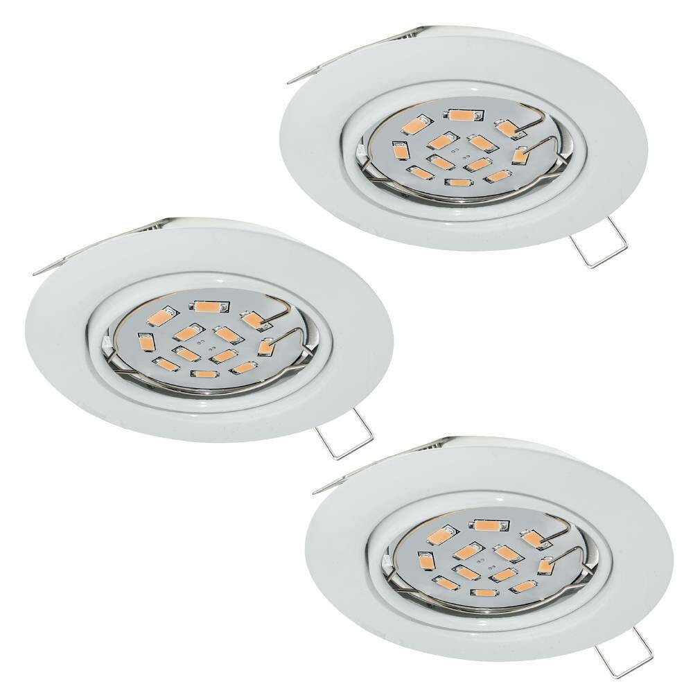 Комплект EGLO встраив. светильников EINBAUSPOT LED, 3x3W (GU10), белый