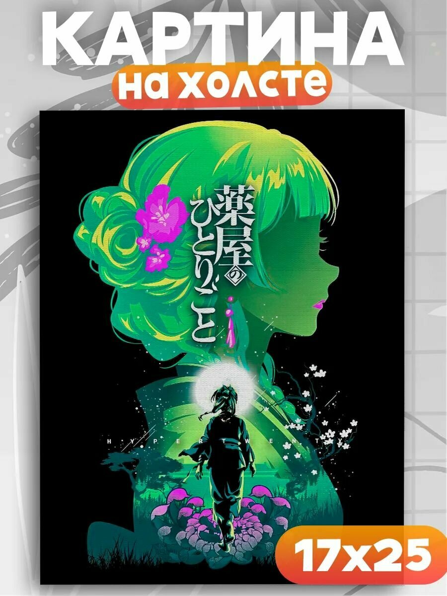 Картина на стену Монолог Фармацевта, на подрамнике, 1шт, 25х17 размер.
