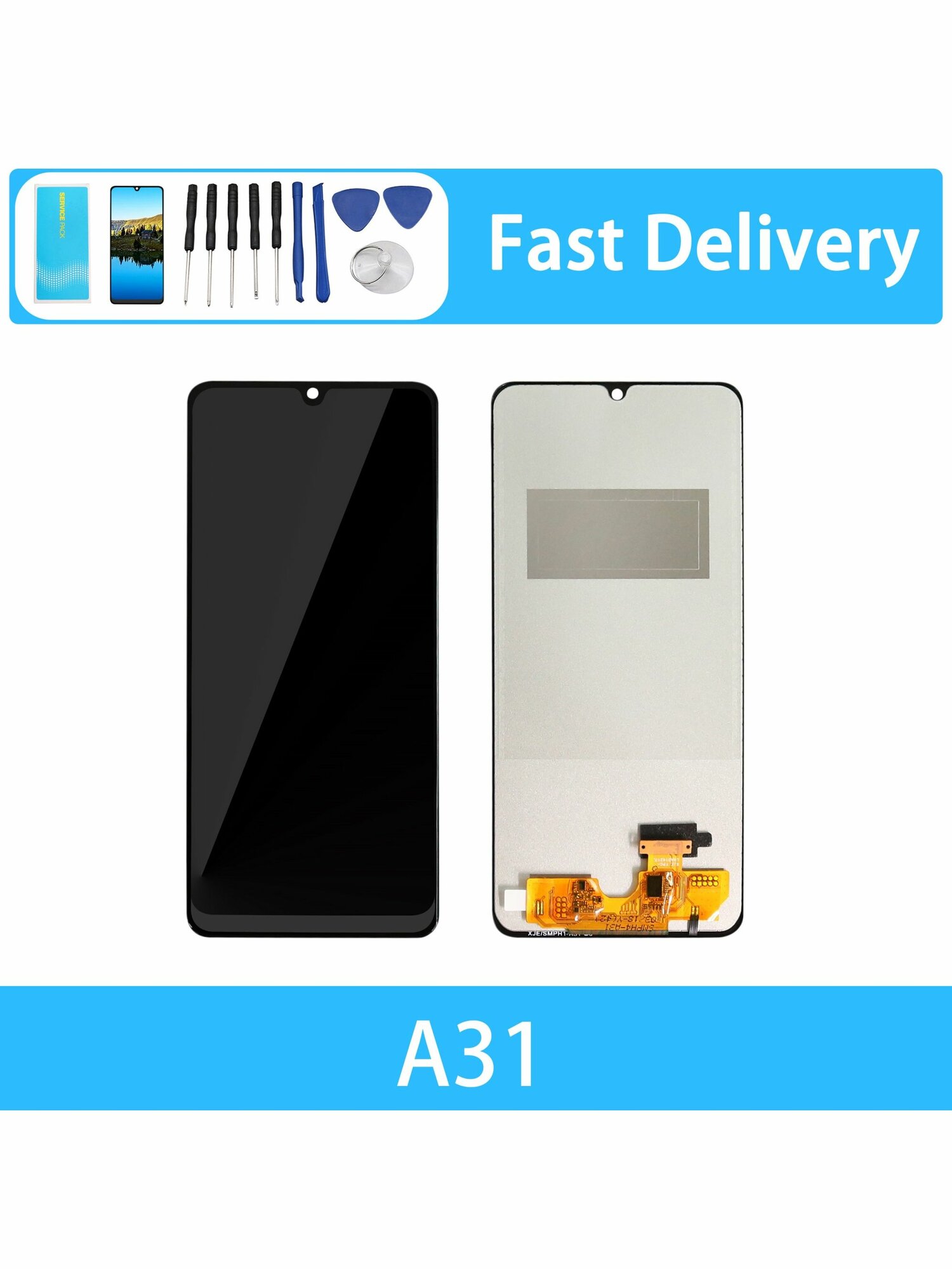 Дисплей для Samsung A31 4G в сборе с тачскрином