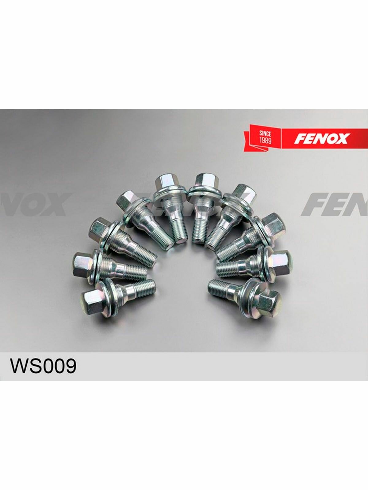Шпилька колеса M12х1.25/L58/S17 - болт, FENOX WS009