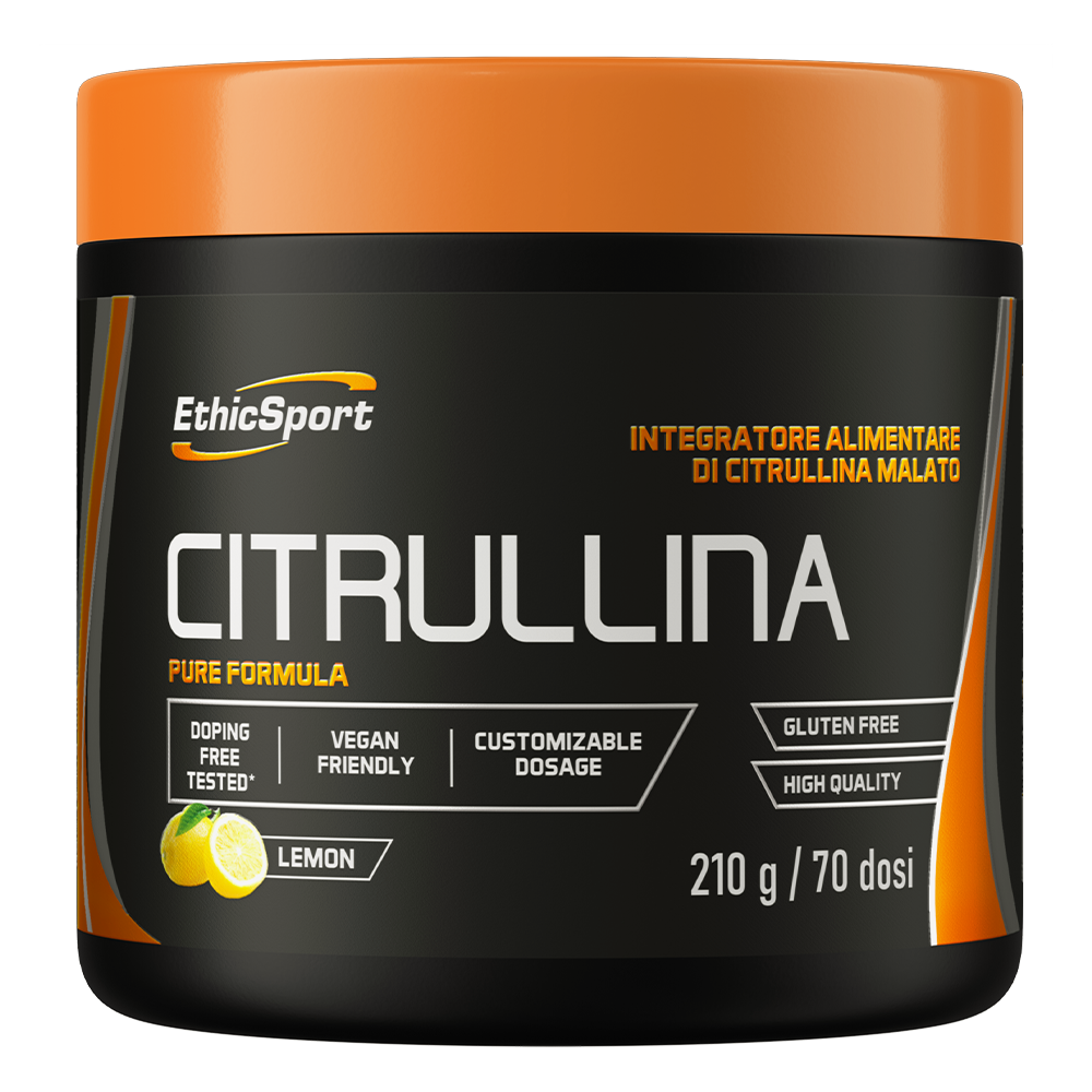 Цитруллин в порошке EthicSport Citrullina (210 гр.) (лимон.)
