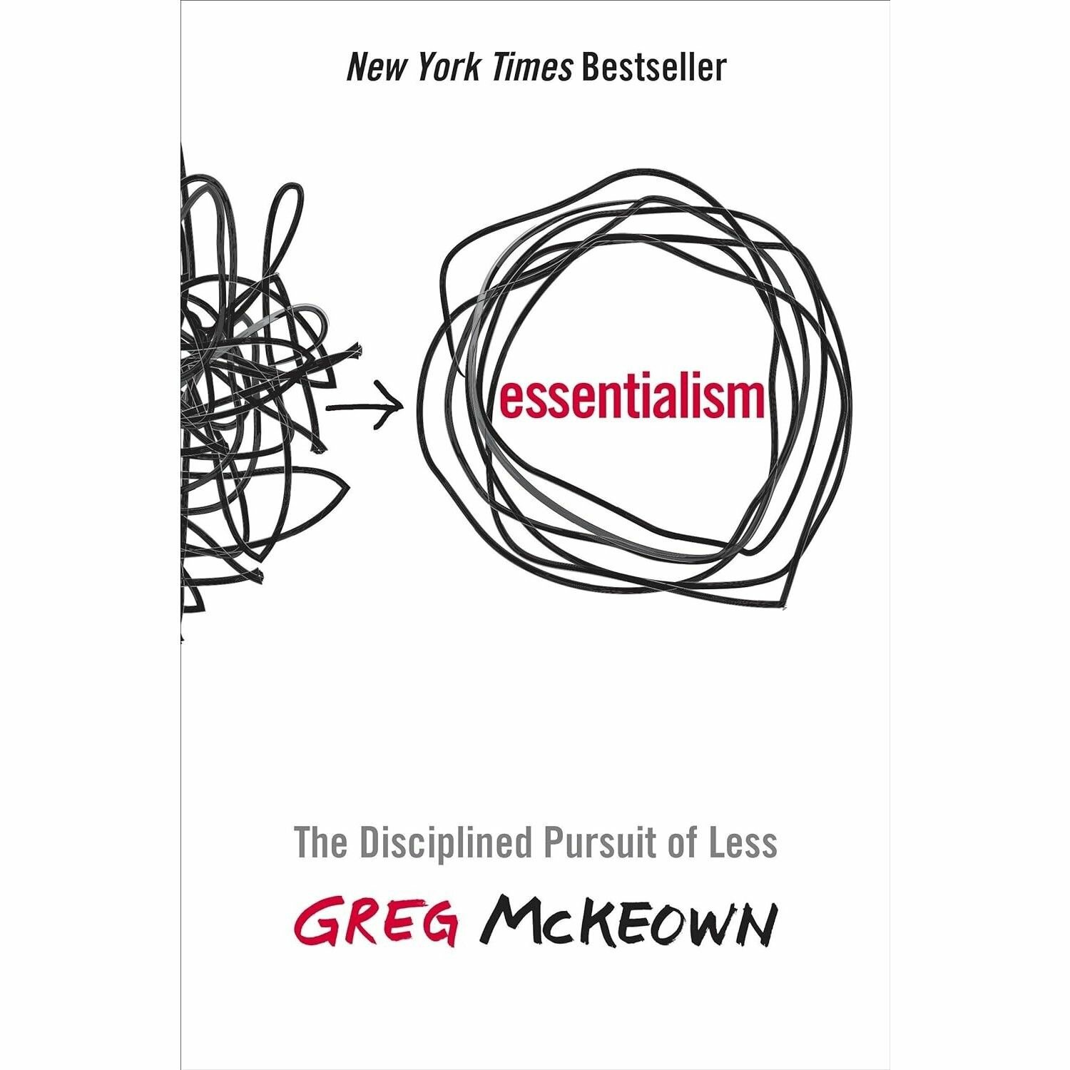 Essentialism: The Disciplined Pursuit of Less Reprinted books