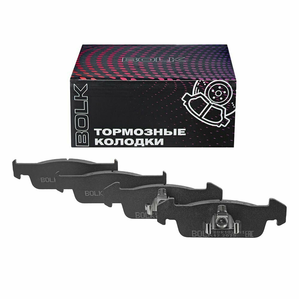 Колодки передние для RENAULT Logan II Sandero II 2013- BOLK BBR103031